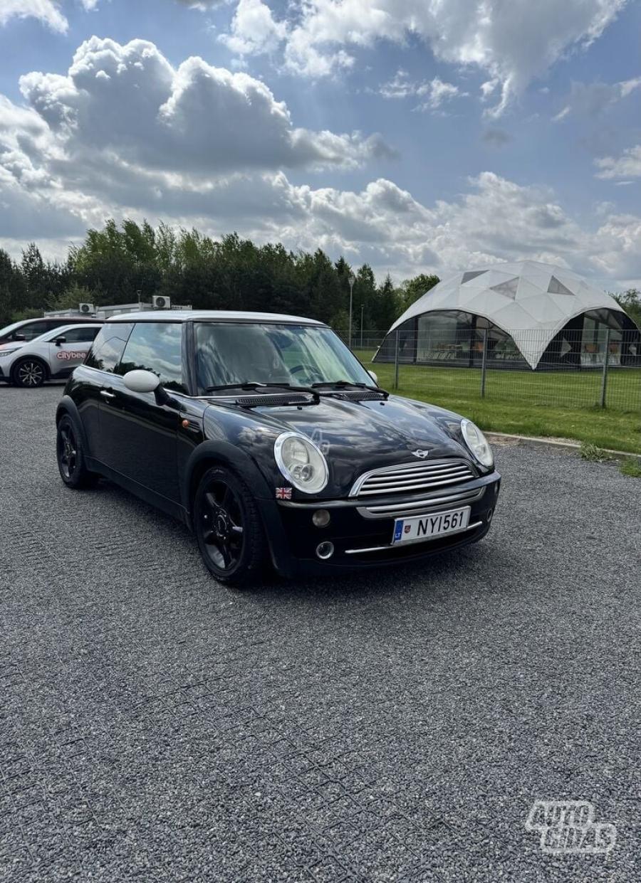 Melns MINI Cooper 2005 Viļņa, ar dzinēja tilpumu 1.60 L un nobraukumu 248 tūkst. km par 2000 €, foto 16 vietnē AUTOMOTO.COM.LV