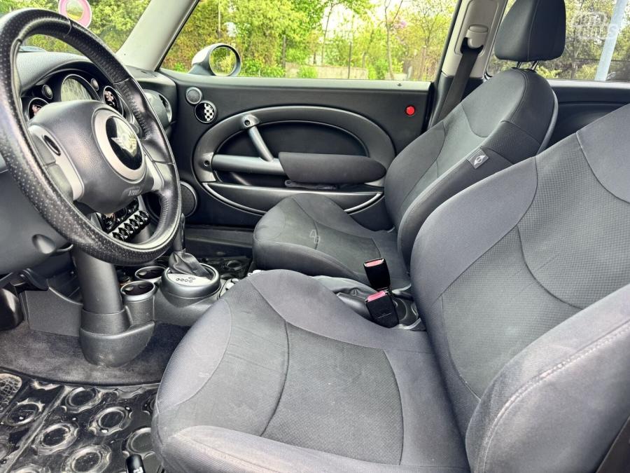 Melns MINI Cooper 2005 Viļņa, ar dzinēja tilpumu 1.60 L un nobraukumu 248 tūkst. km par 2000 €, foto 23 vietnē AUTOMOTO.COM.LV