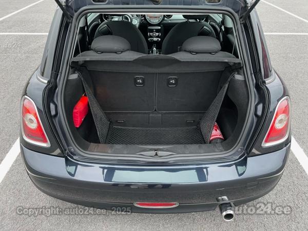 Black MINI Cooper 2007 in Tallinn, with an engine capacity of 1.60 L and mileage of 248 thousand km for 4200 €, photo 11 on AUTOMOTO.COM.LV