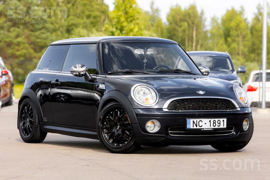 Melns MINI Cooper 2007 Jelgava, ar dzinēja tilpumu 1.60 L un nobraukumu 0 tūkst. km par 2700 €, foto 4 vietnē AUTOMOTO.COM.LV