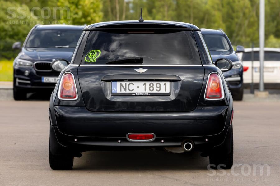 Melns MINI Cooper 2007 Jelgava, ar dzinēja tilpumu 1.60 L un nobraukumu 0 tūkst. km par 2700 €, foto 6 vietnē AUTOMOTO.COM.LV