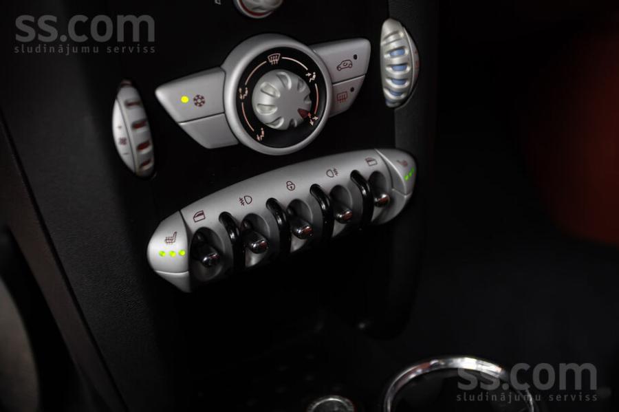 Melns MINI Cooper 2007 Jelgava, ar dzinēja tilpumu 1.60 L un nobraukumu 0 tūkst. km par 2700 €, foto 11 vietnē AUTOMOTO.COM.LV