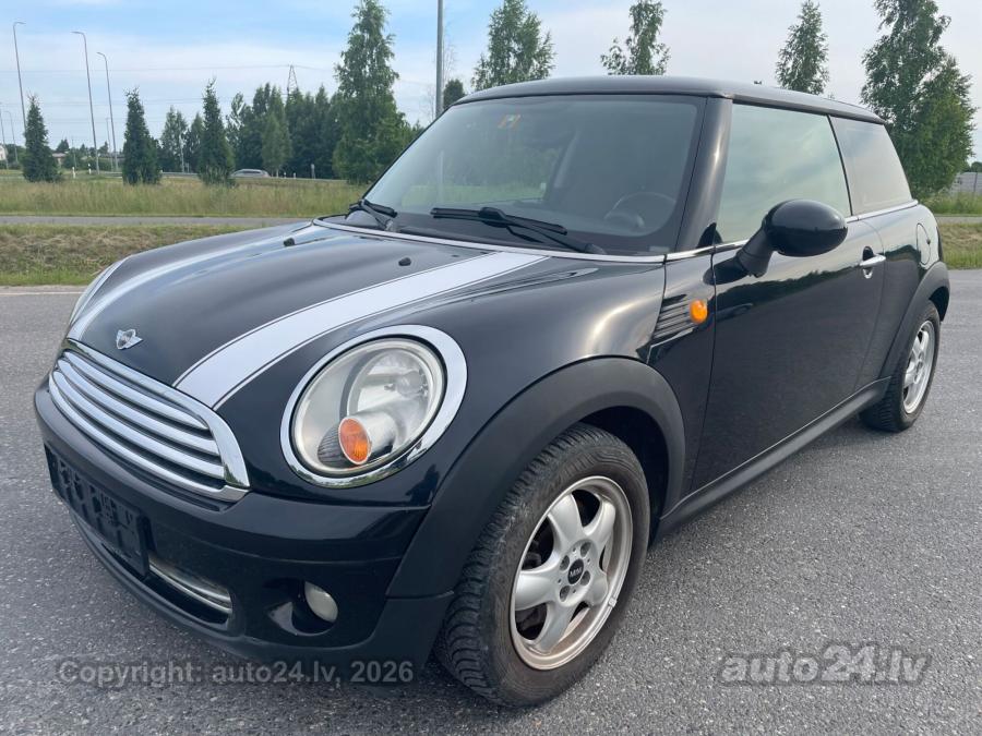 Black MINI Cooper 2007 in Tartu, with an engine capacity of 1.60 L and mileage of 176 thousand km for 2990 €, photo 1 on AUTOMOTO.COM.LV