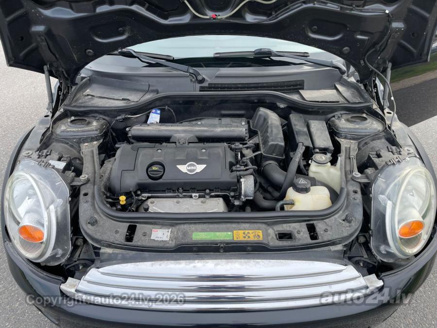 Black MINI Cooper 2007 in Tartu, with an engine capacity of 1.60 L and mileage of 176 thousand km for 2990 €, photo 14 on AUTOMOTO.COM.LV
