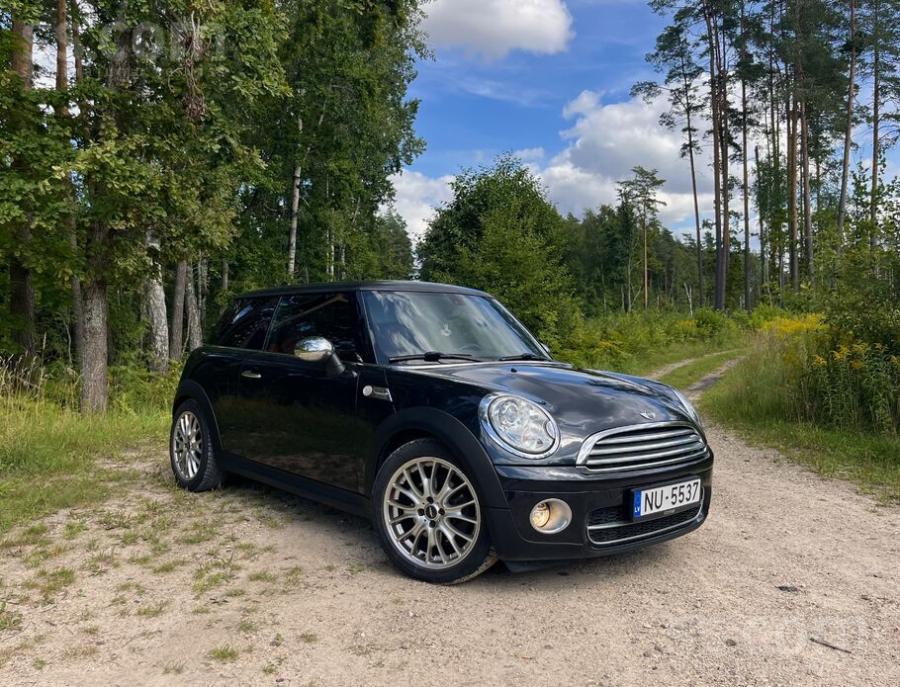 Melns MINI Cooper 2007 Jelgava, ar dzinēja tilpumu 1.60 L un nobraukumu 265 tūkst. km par 4300 €, foto 3 vietnē AUTOMOTO.COM.LV