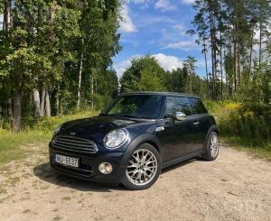 Melns MINI Cooper 2007 Jelgava, ar dzinēja tilpumu 1.60 L un nobraukumu 265 tūkst. km par 4300 €, foto 9 vietnē AUTOMOTO.COM.LV