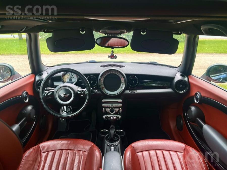 Melns MINI Cooper 2007 Jelgava, ar dzinēja tilpumu 1.60 L un nobraukumu 265 tūkst. km par 4300 €, foto 11 vietnē AUTOMOTO.COM.LV