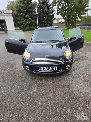 Melns MINI Cooper 2008 Marijampole, ar dzinēja tilpumu 1.50 L un nobraukumu 192 tūkst. km par 3150 €, foto  vietnē AUTOMOTO.COM.LV