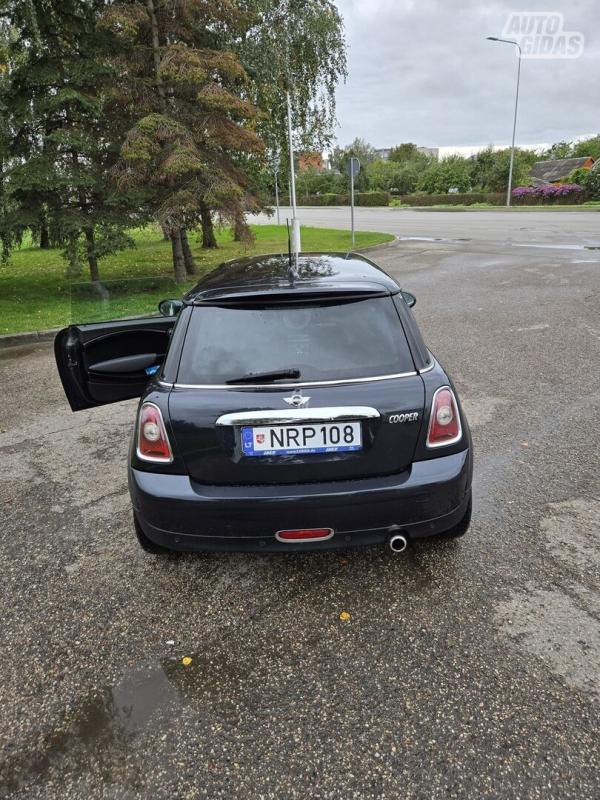 Black MINI Cooper 2008 in Marijampole, with an engine capacity of 1.50 L and mileage of 192 thousand km for 3150 €, photo 5 on AUTOMOTO.COM.LV