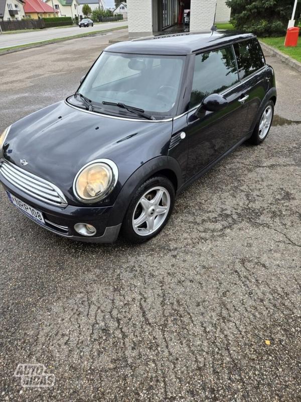 Black MINI Cooper 2008 in Marijampole, with an engine capacity of 1.50 L and mileage of 192 thousand km for 3150 €, photo 7 on AUTOMOTO.COM.LV