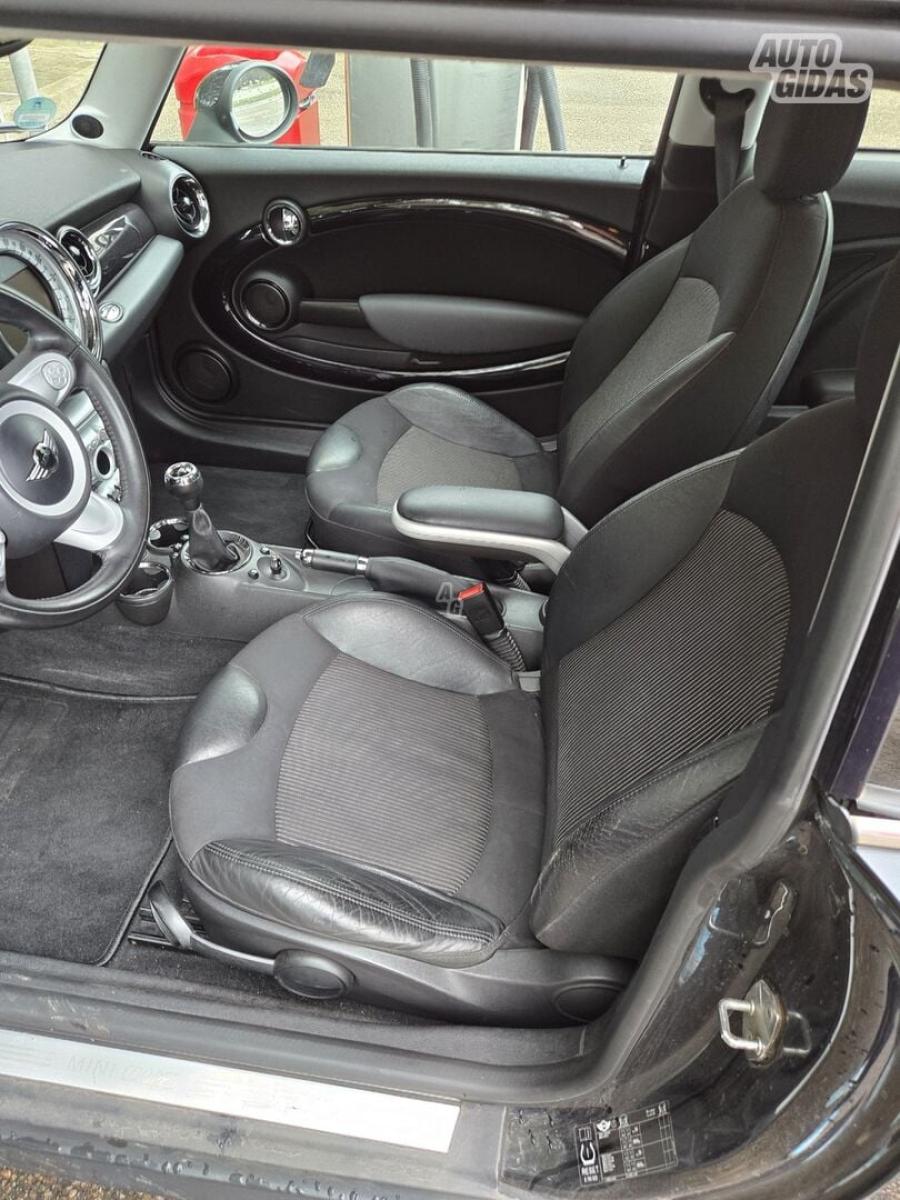 Black MINI Cooper 2008 in Marijampole, with an engine capacity of 1.50 L and mileage of 192 thousand km for 3150 €, photo 12 on AUTOMOTO.COM.LV