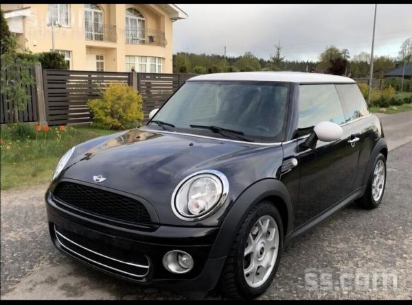 Melns MINI Cooper 2009 Rīga, ar dzinēja tilpumu 1.60 L un nobraukumu 360 tūkst. km par 2500 €, foto 2 vietnē AUTOMOTO.COM.LV