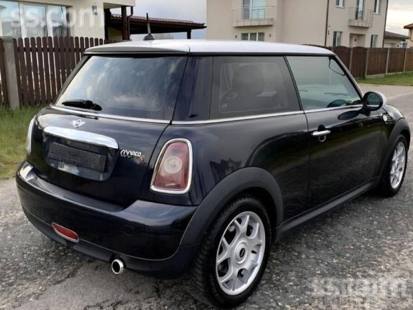 Melns MINI Cooper 2009 Rīga, ar dzinēja tilpumu 1.60 L un nobraukumu 360 tūkst. km par 2500 €, foto 5 vietnē AUTOMOTO.COM.LV