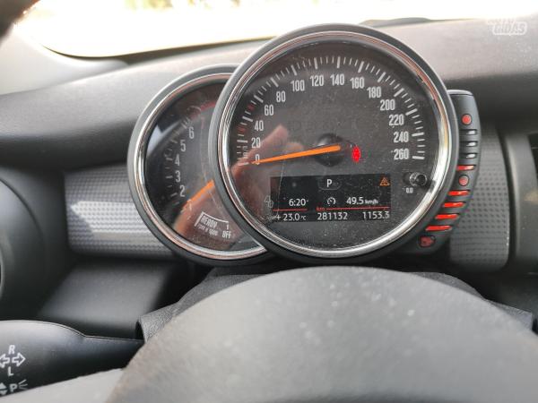 Black MINI Cooper 2017 in Marijampole, with an engine capacity of 1.50 L and mileage of 281 thousand km for 4850 €, photo 9 on AUTOMOTO.COM.LV
