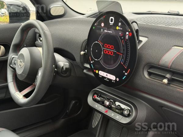 Black MINI Cooper 2025 in Riga, with an engine capacity of 2.00 L and mileage of 11 thousand km for 32900 €, photo 10 on AUTOMOTO.COM.LV