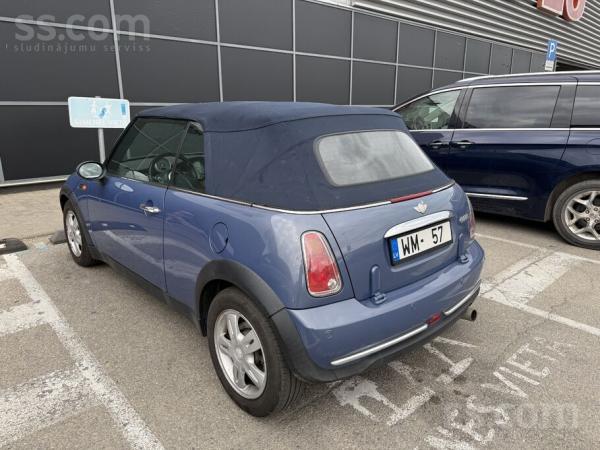 Blue MINI Cooper 2007 in Riga, with an engine capacity of 1.60 L and mileage of 264 thousand km for 2700 €, photo 3 on AUTOMOTO.COM.LV