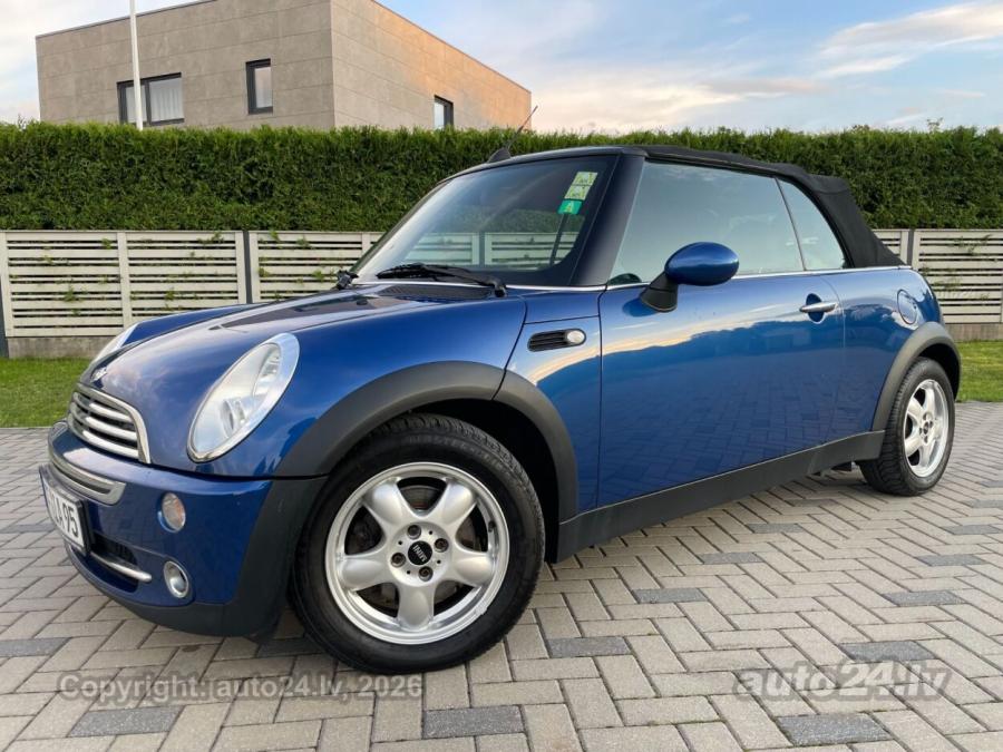 Blue MINI Cooper 2008 in Tallinn, with an engine capacity of 1.60 L and mileage of 269 thousand km for 3950 €, photo 15 on AUTOMOTO.COM.LV