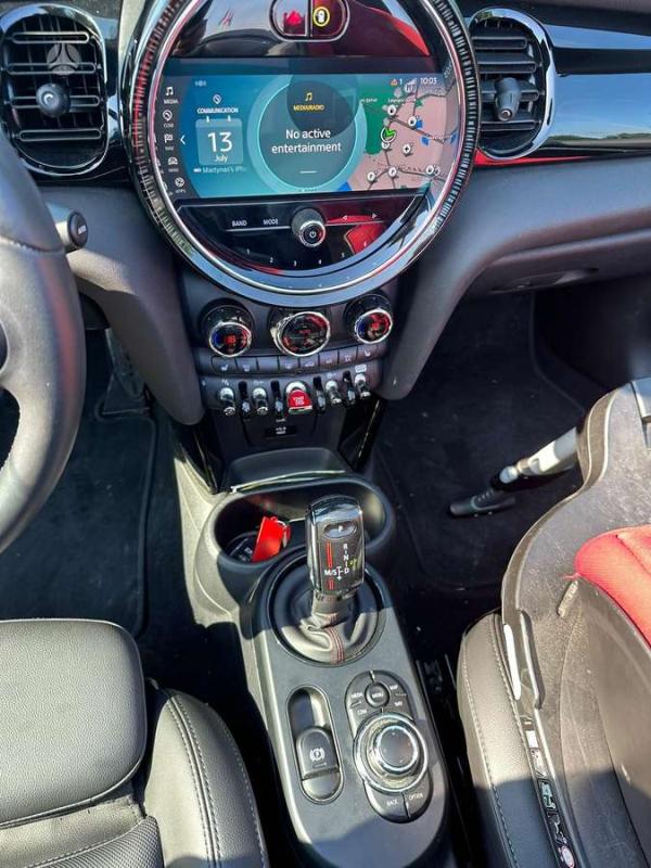 Blue MINI Cooper 2021 in Klaipeda, with an engine capacity of 2.00 L and mileage of 48 thousand km for 21900 €, photo 9 on AUTOMOTO.COM.LV