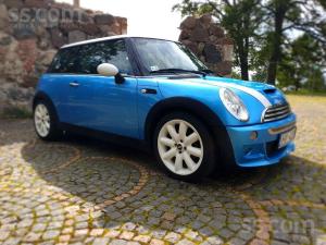 Blue MINI Cooper 2005 in Gulbene, with an engine capacity of 1.60 L and mileage of 168 thousand km for 3000 €, photo 5 on AUTOMOTO.COM.LV