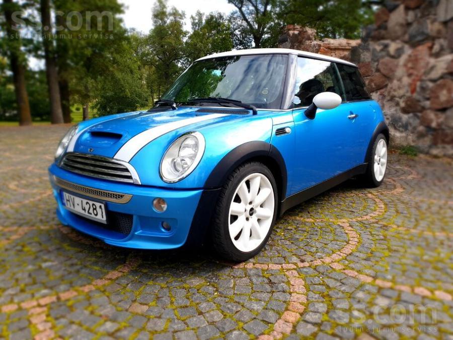 Blue MINI Cooper 2005 in Gulbene, with an engine capacity of 1.60 L and mileage of 168 thousand km for 3000 €, photo 7 on AUTOMOTO.COM.LV