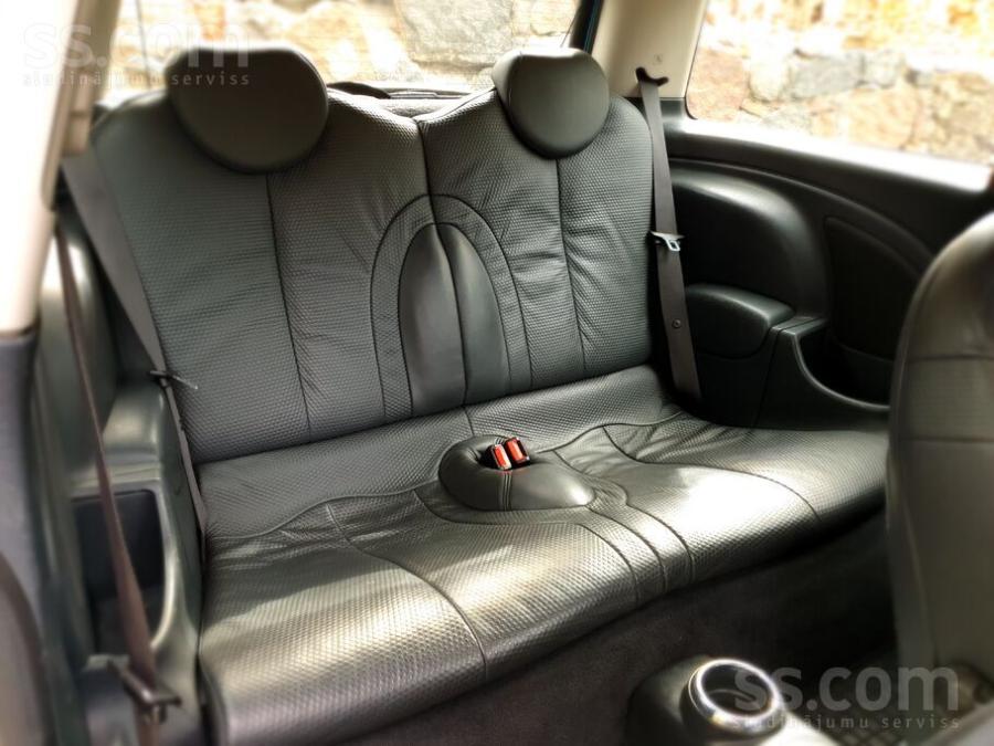 Blue MINI Cooper 2005 in Gulbene, with an engine capacity of 1.60 L and mileage of 168 thousand km for 3000 €, photo 14 on AUTOMOTO.COM.LV