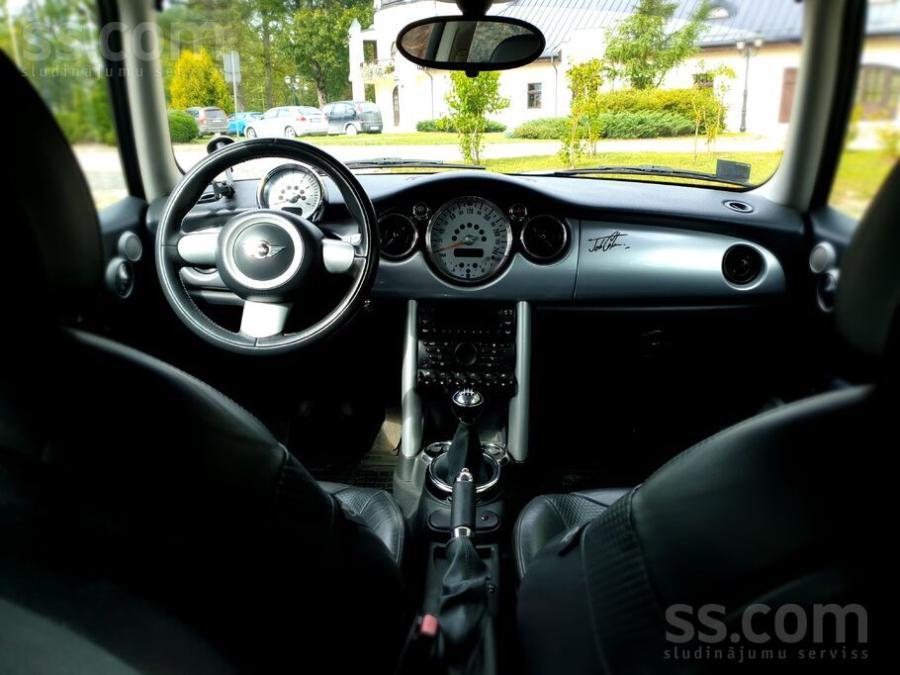 Blue MINI Cooper 2005 in Gulbene, with an engine capacity of 1.60 L and mileage of 168 thousand km for 3000 €, photo 15 on AUTOMOTO.COM.LV