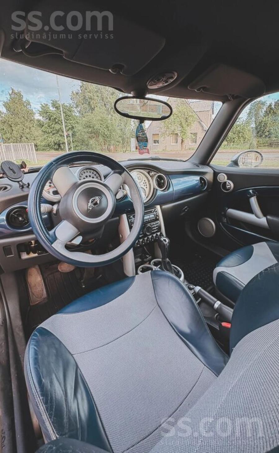 Zils MINI Cooper 2006 Preiļi, ar dzinēja tilpumu 1.60 L un nobraukumu 160 tūkst. km par 3000 €, foto 7 vietnē AUTOMOTO.COM.LV