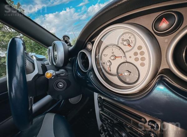 Blue MINI Cooper 2006 in Preili, with an engine capacity of 1.60 L and mileage of 160 thousand km for 3000 €, photo 7 on AUTOMOTO.COM.LV