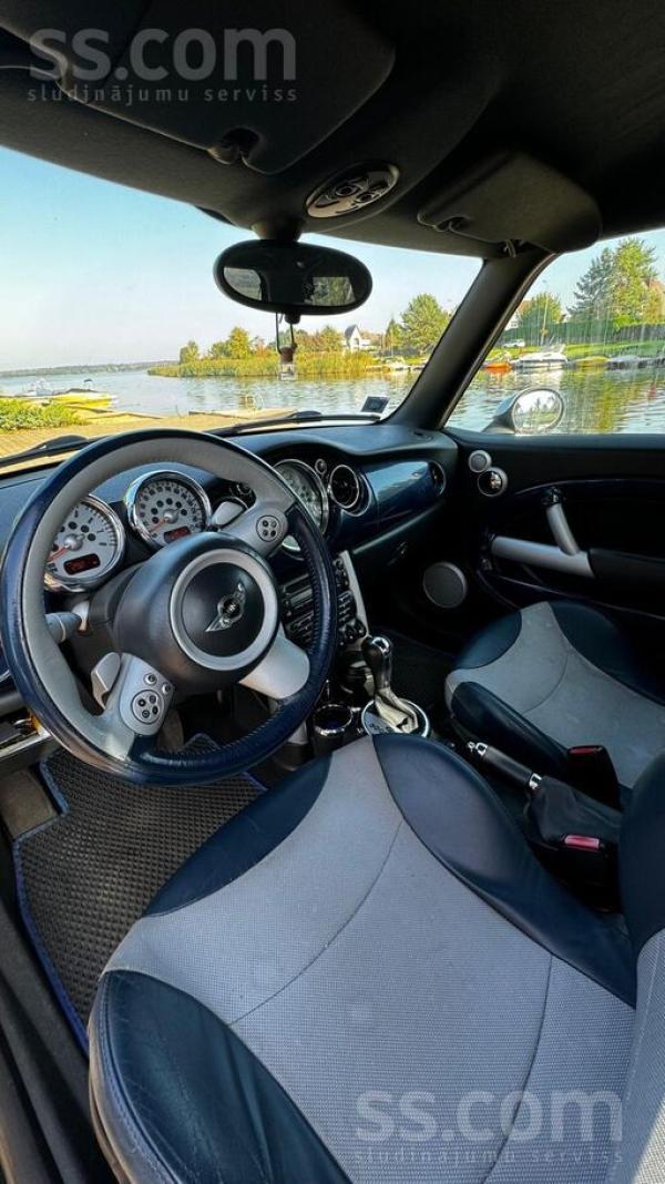 Zils MINI Cooper 2007 Rīga, ar dzinēja tilpumu 1.60 L un nobraukumu 200 tūkst. km par 2350 €, foto 8 vietnē AUTOMOTO.COM.LV