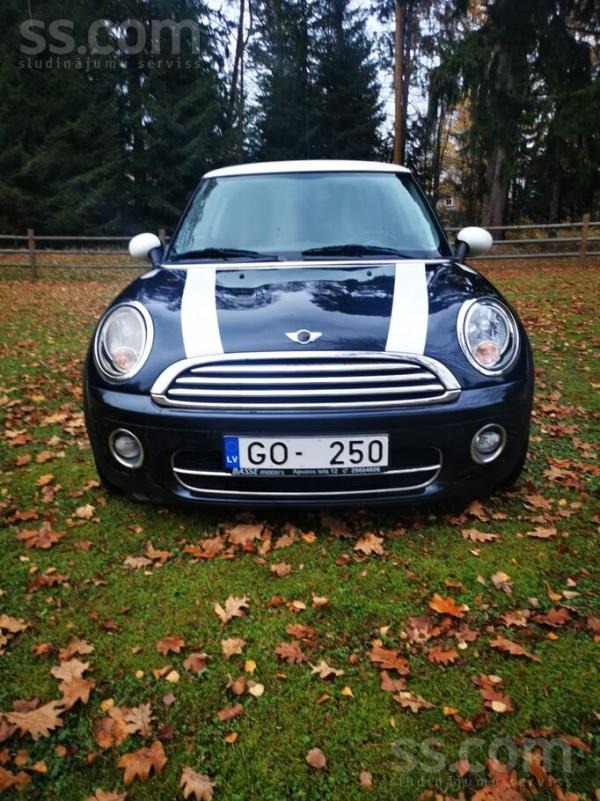 Blue MINI Cooper 2008 in Limbazi, with an engine capacity of 1.60 L and mileage of 183 thousand km for 2750 €, photo 2 on AUTOMOTO.COM.LV