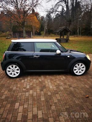 Blue MINI Cooper 2008 in Limbazi, with an engine capacity of 1.60 L and mileage of 183 thousand km for 2750 €, photo 7 on AUTOMOTO.COM.LV
