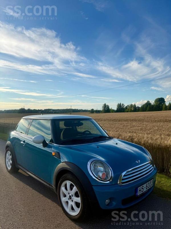 Zils MINI Cooper 2009 Rīga, ar dzinēja tilpumu 1.60 L un nobraukumu 172 tūkst. km par 3100 €, foto 1 vietnē AUTOMOTO.COM.LV
