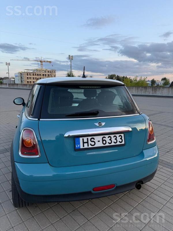 Zils MINI Cooper 2009 Rīga, ar dzinēja tilpumu 1.60 L un nobraukumu 172 tūkst. km par 3100 €, foto 3 vietnē AUTOMOTO.COM.LV