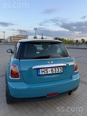 Blue MINI Cooper 2009 in Riga, with an engine capacity of 1.60 L and mileage of 172 thousand km for 3100 €, photo 4 on AUTOMOTO.COM.LV