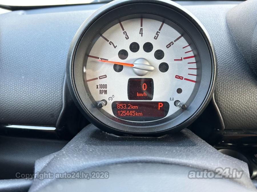 Синий Мини Купер 2014 в Тарту, объемом двигателя 1.60 л и пробегом 125 тыс. км за 8980 €, фото 13 на AUTOMOTO.COM.LV