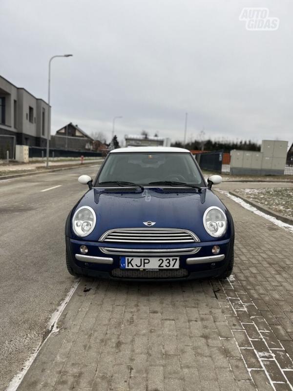Zils MINI Cooper 2002 Viļņa, ar dzinēja tilpumu 1.60 L un nobraukumu 137 tūkst. km par 1150 €, foto 3 vietnē AUTOMOTO.COM.LV