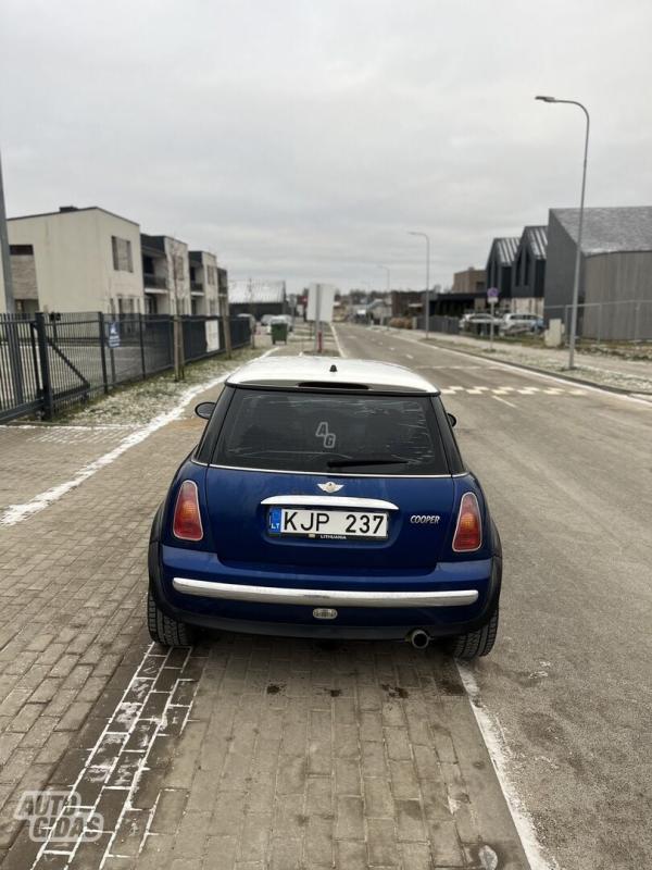 Zils MINI Cooper 2002 Viļņa, ar dzinēja tilpumu 1.60 L un nobraukumu 137 tūkst. km par 1150 €, foto 5 vietnē AUTOMOTO.COM.LV