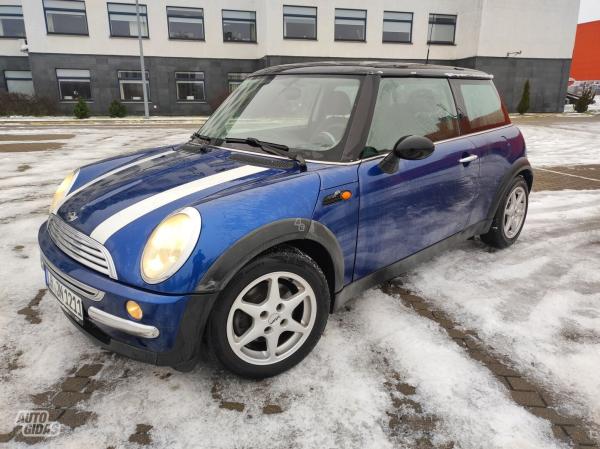 Zils MINI Cooper 2003 Viļņa, ar dzinēja tilpumu 1.60 L un nobraukumu 209 tūkst. km par 1499 €, foto 1 vietnē AUTOMOTO.COM.LV
