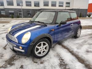Blue MINI Cooper 2003 in Vilnius, with an engine capacity of 1.60 L and mileage of 209 thousand km for 1499 €, photo  on AUTOMOTO.COM.LV