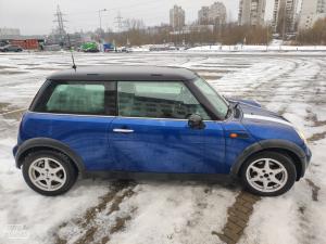 Blue MINI Cooper 2003 in Vilnius, with an engine capacity of 1.60 L and mileage of 209 thousand km for 1499 €, photo 7 on AUTOMOTO.COM.LV