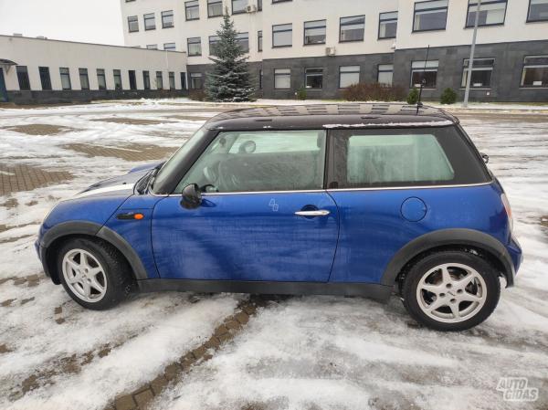 Blue MINI Cooper 2003 in Vilnius, with an engine capacity of 1.60 L and mileage of 209 thousand km for 1450 €, photo 7 on AUTOMOTO.COM.LV