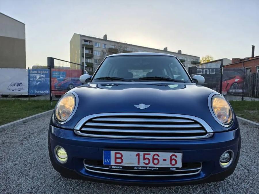 Blue MINI Cooper 2007 in Ventspils, with an engine capacity of 1.60 L and mileage of 137 thousand km for 3100 €, photo 5 on AUTOMOTO.COM.LV