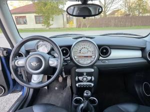 Blue MINI Cooper 2007 in Ventspils, with an engine capacity of 1.60 L and mileage of 137 thousand km for 3100 €, photo 14 on AUTOMOTO.COM.LV
