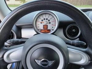 Blue MINI Cooper 2007 in Ventspils, with an engine capacity of 1.60 L and mileage of 137 thousand km for 3100 €, photo 15 on AUTOMOTO.COM.LV