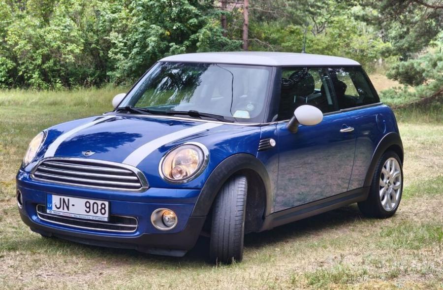 Zils MINI Cooper 2007 Rīga, ar dzinēja tilpumu 1.60 L un nobraukumu 283 tūkst. km par 3600 €, foto 3 vietnē AUTOMOTO.COM.LV