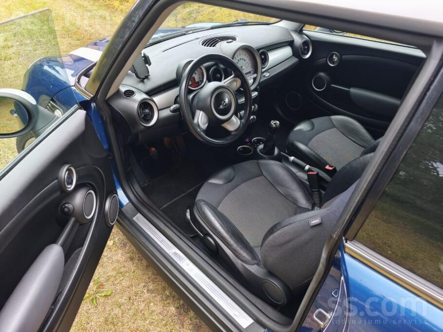 Zils MINI Cooper 2007 Rīga, ar dzinēja tilpumu 1.60 L un nobraukumu 283 tūkst. km par 3600 €, foto 9 vietnē AUTOMOTO.COM.LV