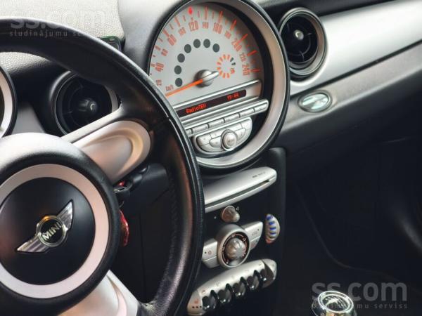 Zils MINI Cooper 2007 Rīga, ar dzinēja tilpumu 1.60 L un nobraukumu 283 tūkst. km par 3600 €, foto 10 vietnē AUTOMOTO.COM.LV