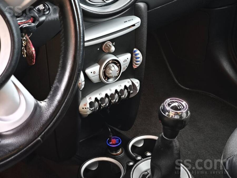 Zils MINI Cooper 2007 Rīga, ar dzinēja tilpumu 1.60 L un nobraukumu 283 tūkst. km par 3600 €, foto 12 vietnē AUTOMOTO.COM.LV
