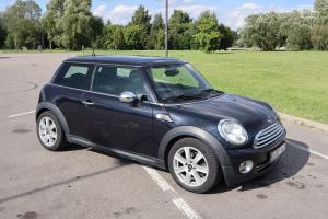 Blue MINI Cooper 2007 in Panevezys, with an engine capacity of 1.60 L and mileage of 184 thousand km for 2450 €, photo 12 on AUTOMOTO.COM.LV