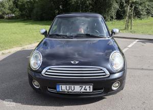 Blue MINI Cooper 2007 in Panevezys, with an engine capacity of 1.60 L and mileage of 184 thousand km for 2450 €, photo 13 on AUTOMOTO.COM.LV